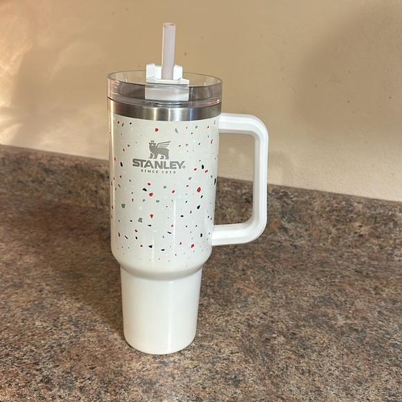 Stanley Adventure 40oz Stainless Steel Quencher Tumbler Terrazzo Pearlescent
